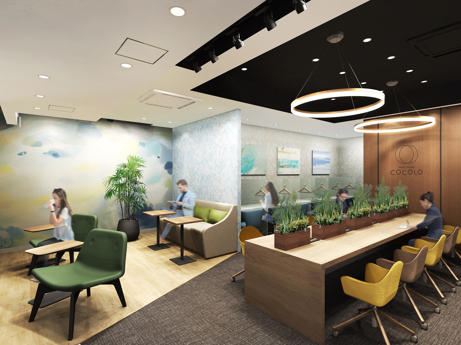 Work PLACE COCOLO 大阪 | JR西日本グループによる大阪・兵庫等のコワーキングスペース・シェアオフィス